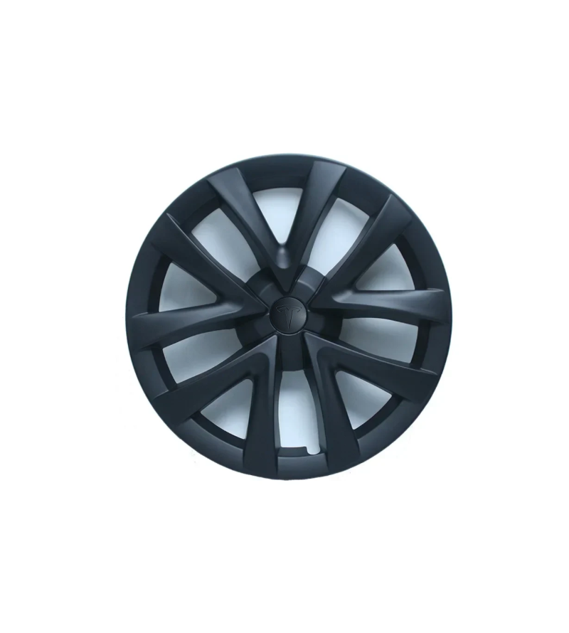 Model 3 Wheel Cover Set Matte Black 18 inch - Tesland